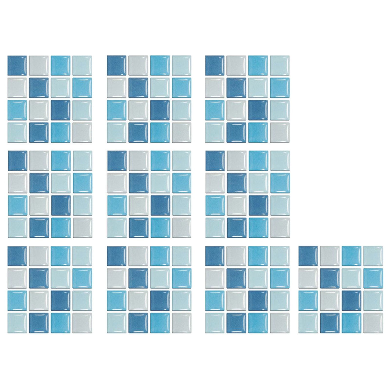 Creative 3D Tile Stickers Decoration DIY Floor Plane Wall Stickers ...