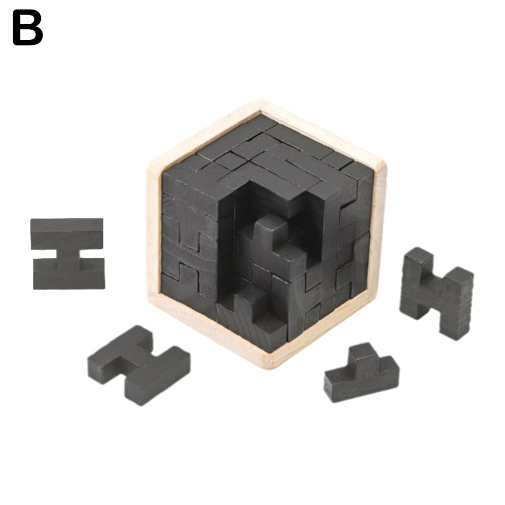 3d Wooden Cube Puzzles