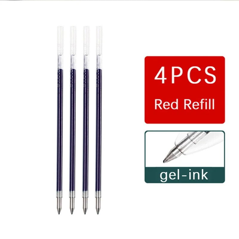 Creative 4 In 1 MultiColor Pen 0.5mm Black Blue Red Green Gel Ink ...
