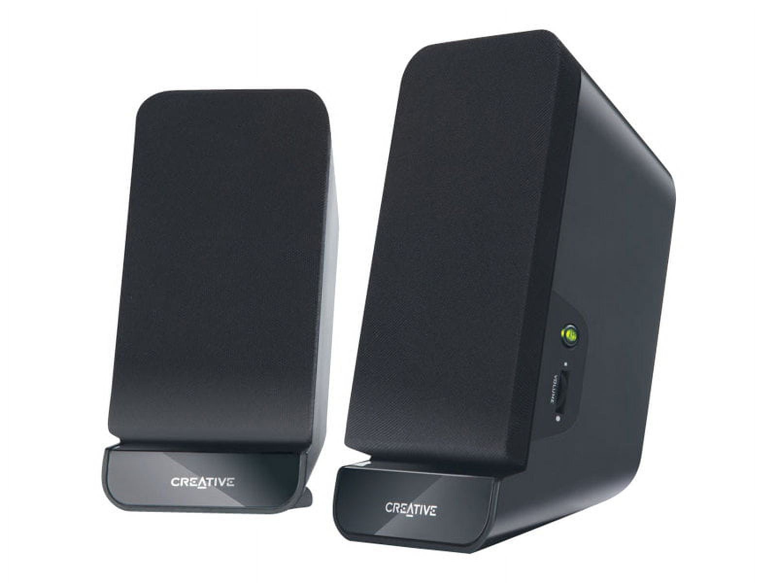 Creative A60 2.0 Speaker System 4 W RMS Black 51MF1635AA003 - Walmart.com