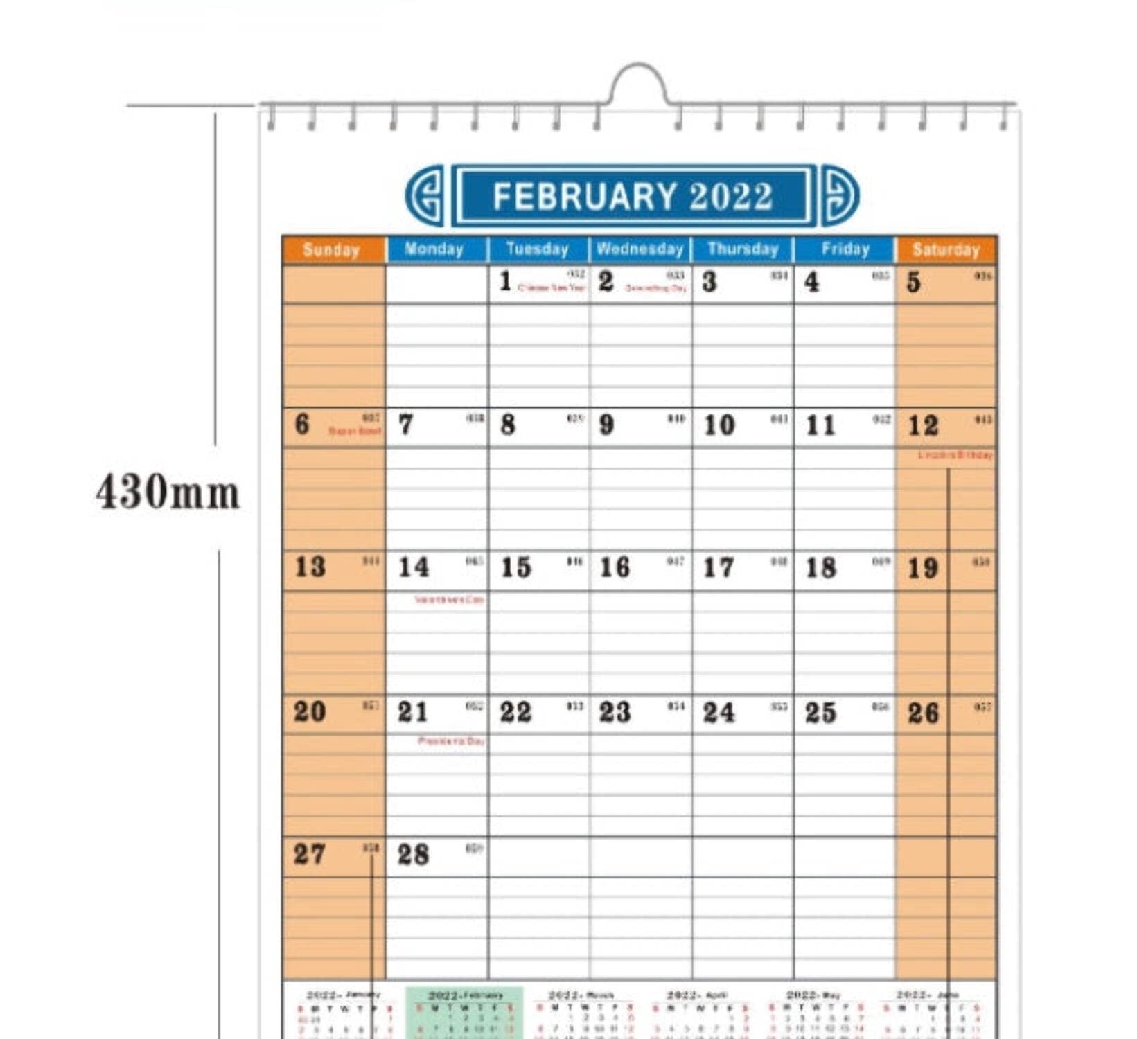 Creative And Simple Office Desk Calendar - Walmart.com