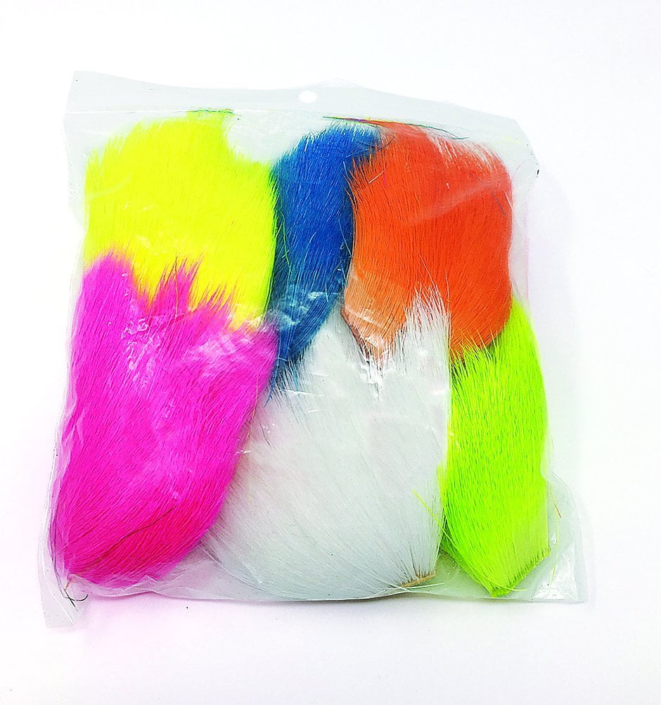Creative Angler Dyed Deer Hair for Fly Tying or Tying Flies Bright Tone ...