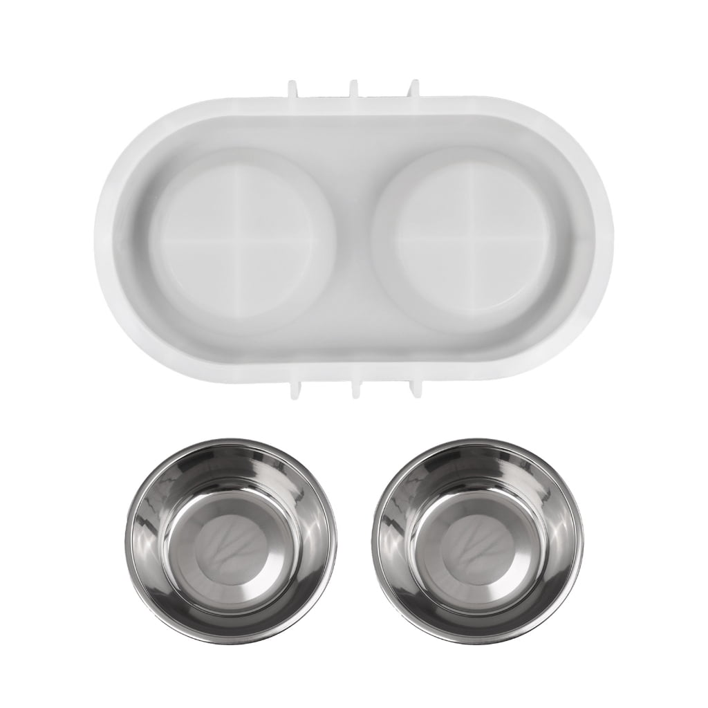 Creative Animal Bowl Silicone Mold For Concrete Food Safe Pet ...