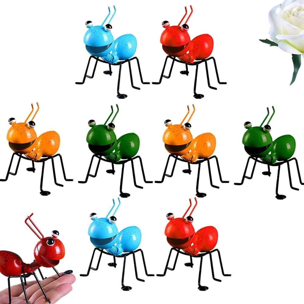 Creative Ant Design Garden Decoration, Metal Ant Yard Art Garden Theme ...