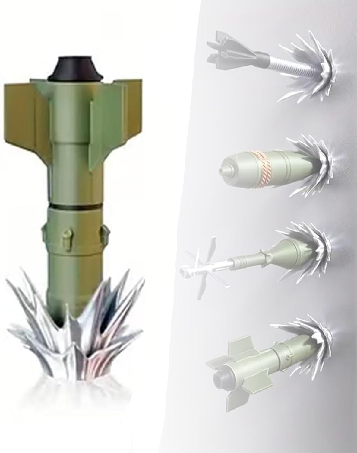 Creative Anti-Tank Weapon Model Refrigerator Magnet, Anti-Tank Armor ...