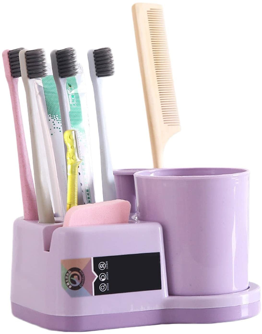 Creative Antibacterial Toothbrush Holder With Toilet Bowl, Family ...