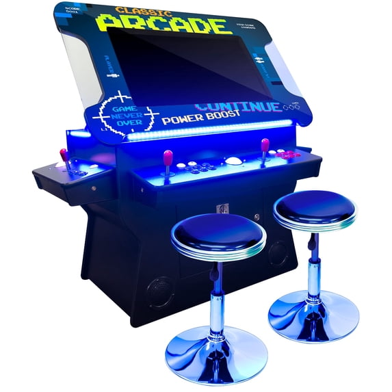 Creative Arcade 2 Player 3 Sided Tilt-Screen Cocktail Arcade, 3500 ...