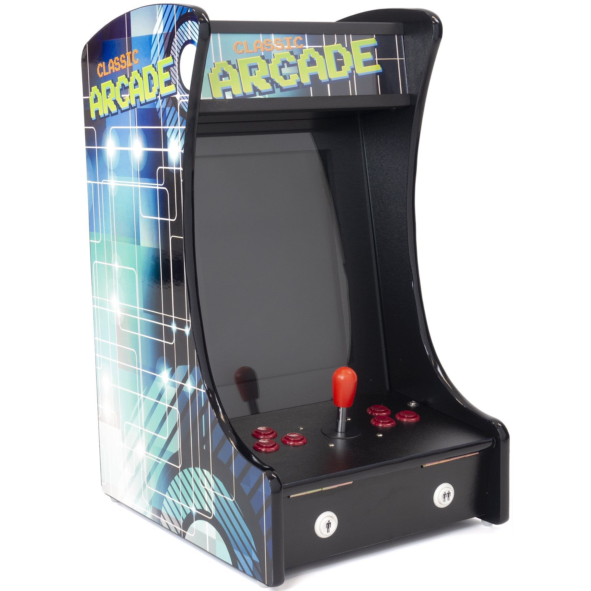 Creative Arcades 1 Player Mini Upright Tabletop Arcade 412 Games 15 ...