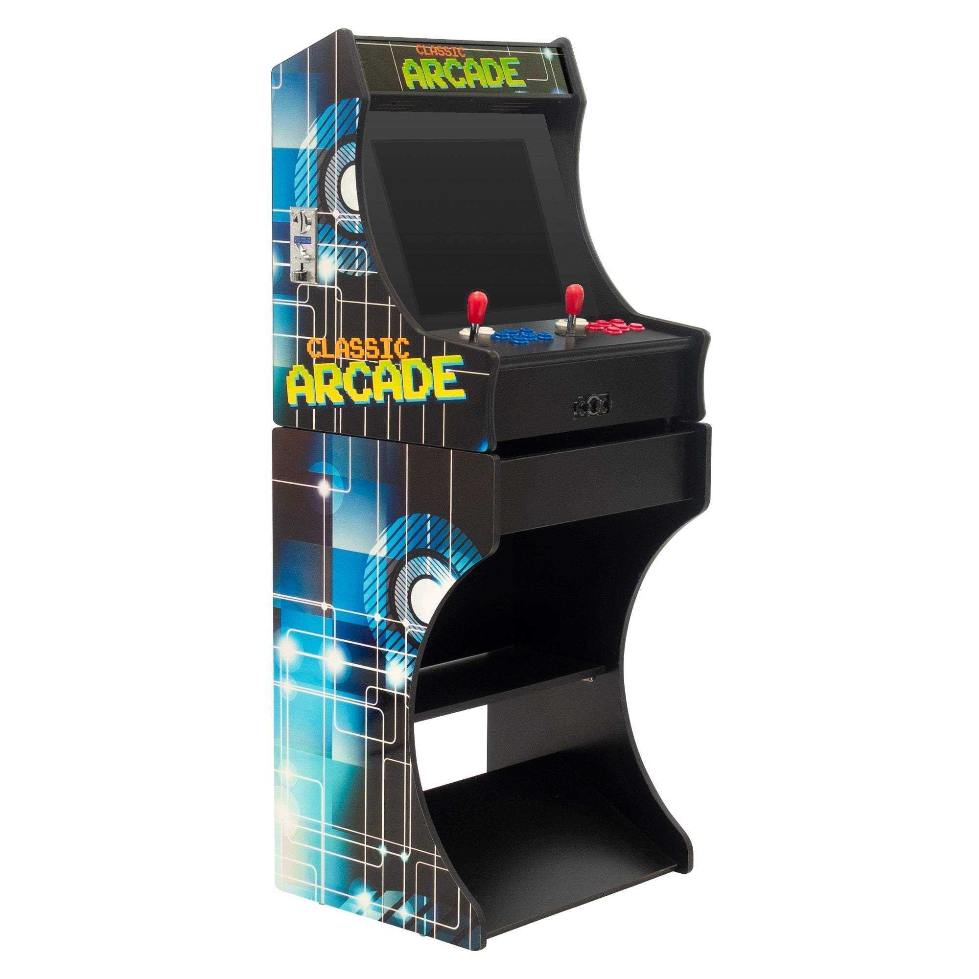 Creative Arcades 2 Player Mini Upright Arcade Machine, 6296 Pre ...