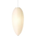 Creative Art Paper Pendent Lamp Simple Natural Handmade Paper Ceiling ...