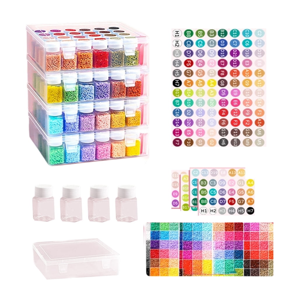 Creative Art Set Includes Multicolor Bean Beads Easy To Assemble For ...