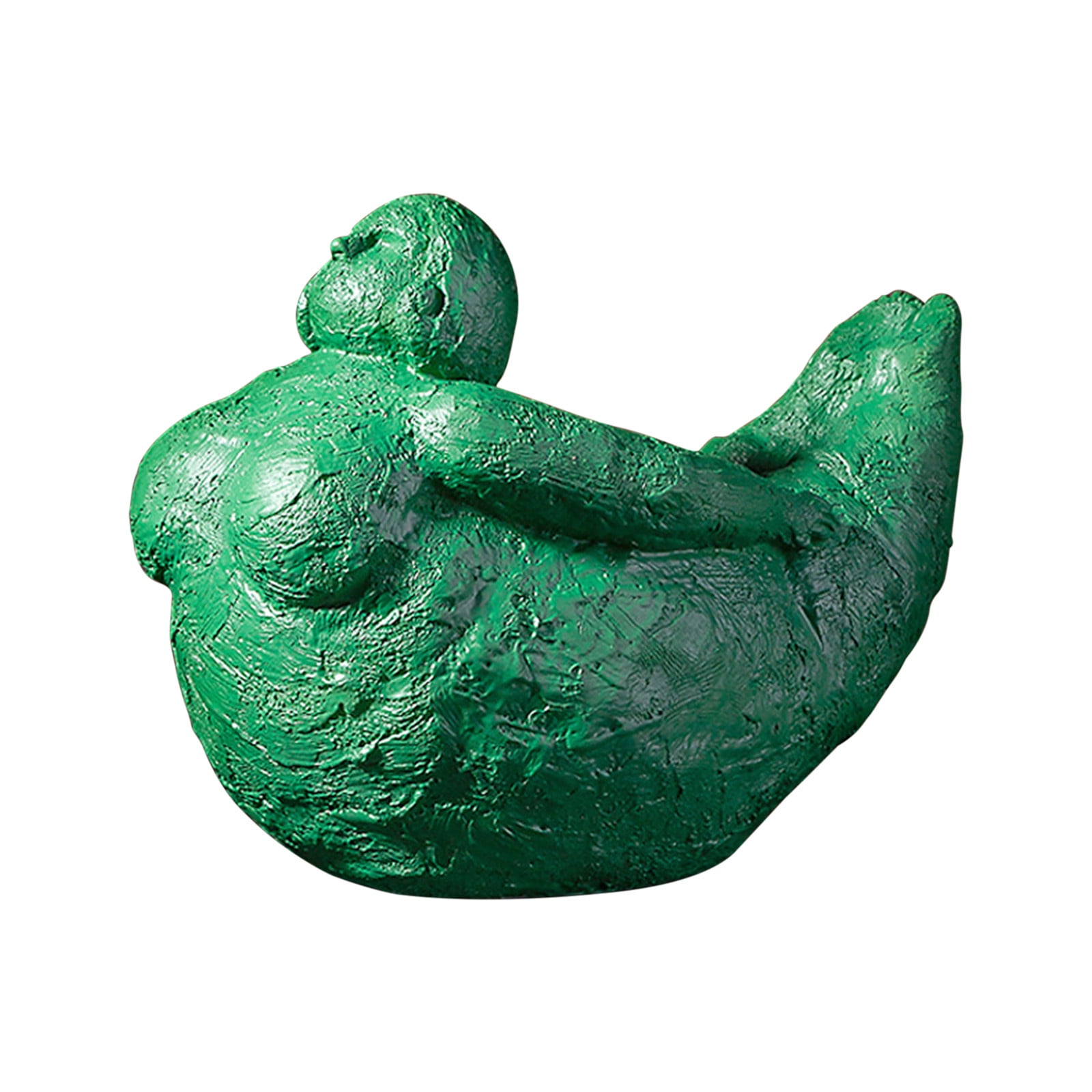 Creative Art Yoga Female Sculpture Figurines, Abstract Woman Statue for ...