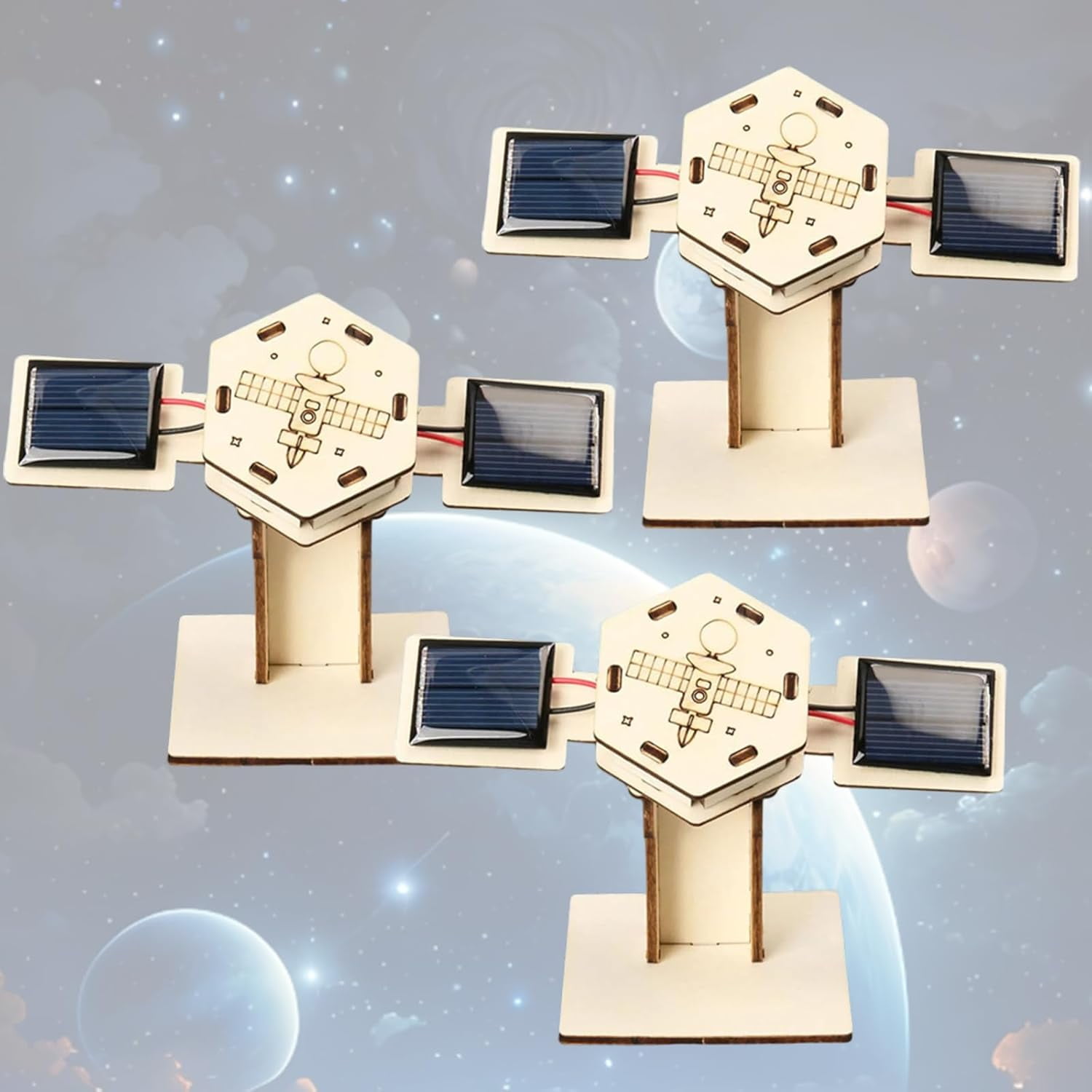 Creative Artificial Satellite Space Models, Artificial Solar Satellite ...