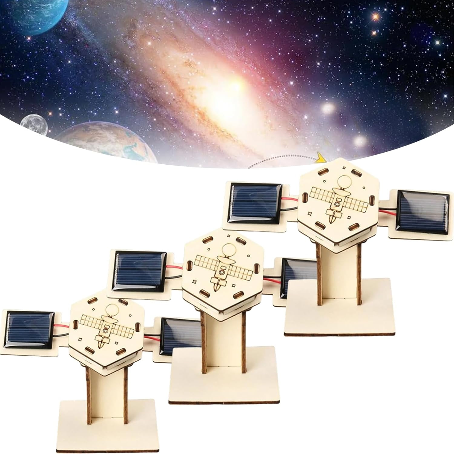 Creative Artificial Satellite Space Models, Artificial Solar Satellite ...