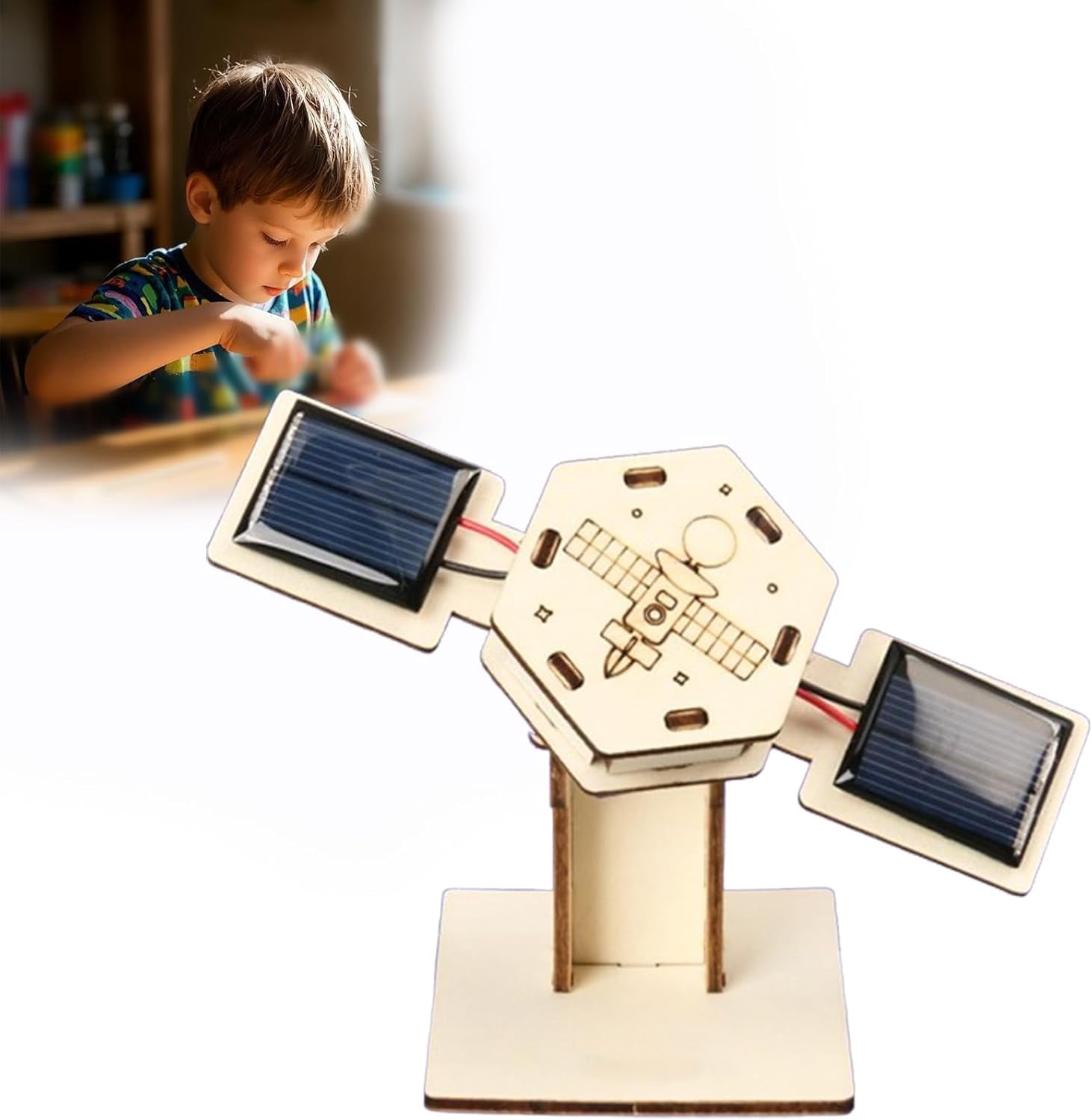 Creative Artificial Satellite Space Models, Artificial Solar Satellite ...