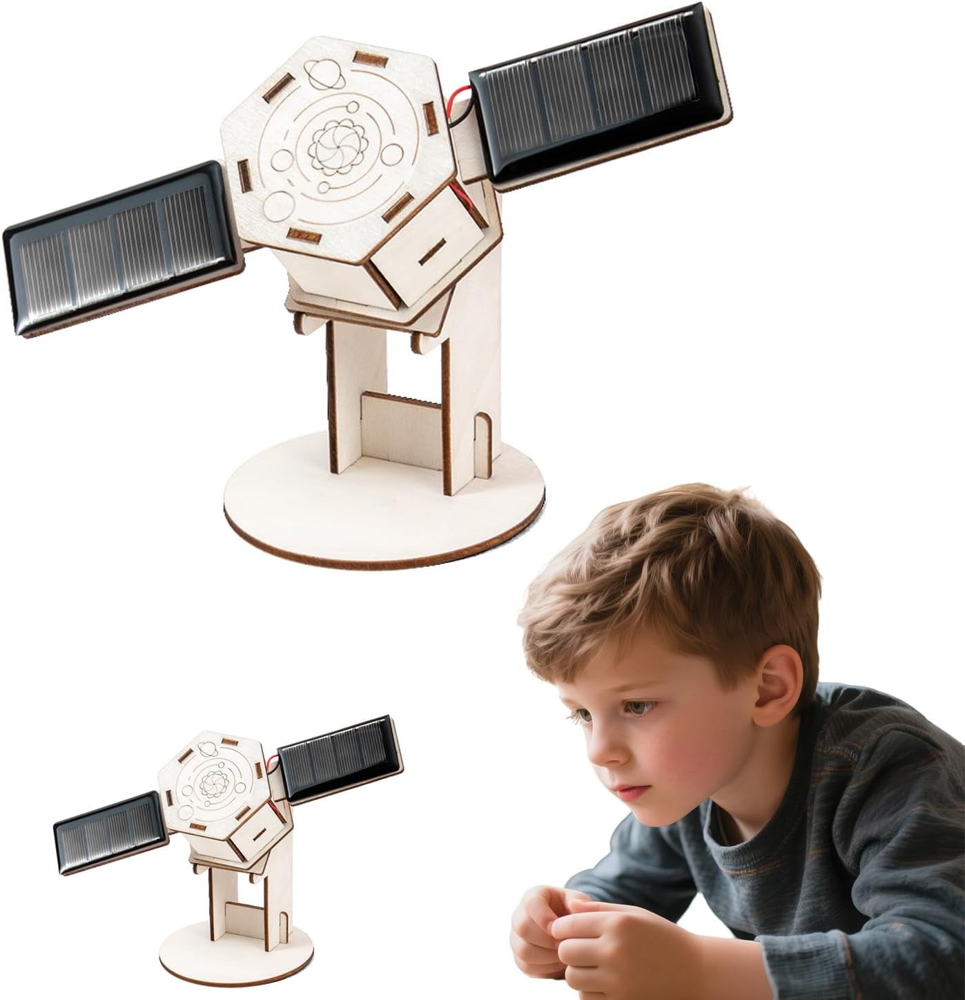 Creative Artificial Satellite Space Models,DIY Solar Satellite Model ...