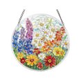 Creative Artistic Abstract Styles Solar Mobile Sun Catcher With Frame ...