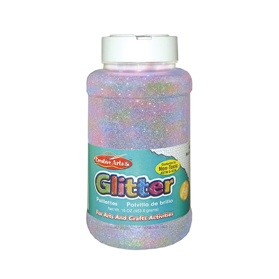 Creative Arts by Charles Leonard Glitter, 16 oz. Bottle, Iridescent ...