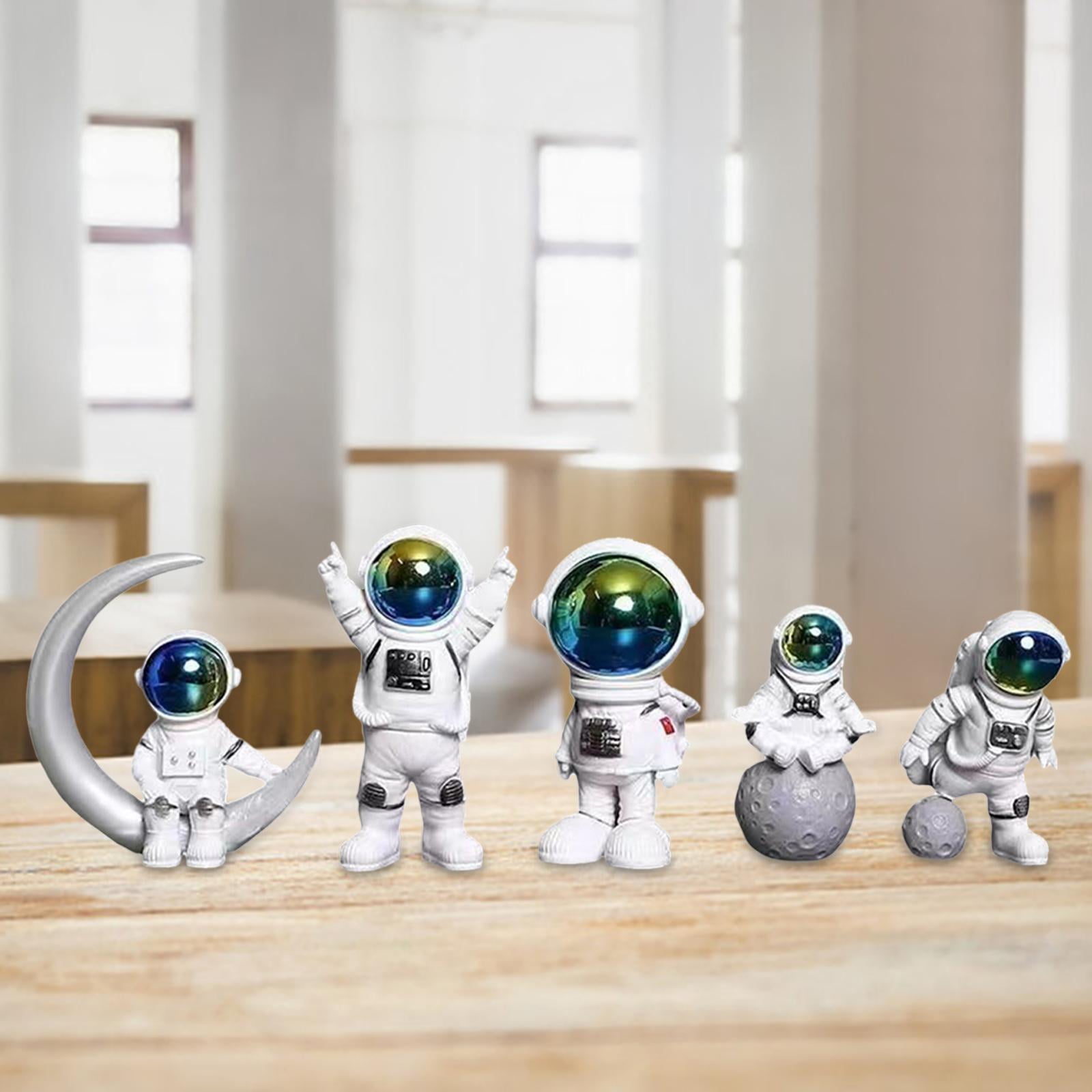 Creative Astronaut Figure Collectible Educational Toys Resin Statue ...