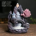 Creative Backflow Incense Holder Resin High Mountain Waterfall Incense ...