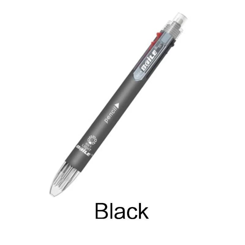 Creative Ballpoint Pen Color Retractable Ballpoint Pen Stationery Pen 6 ...