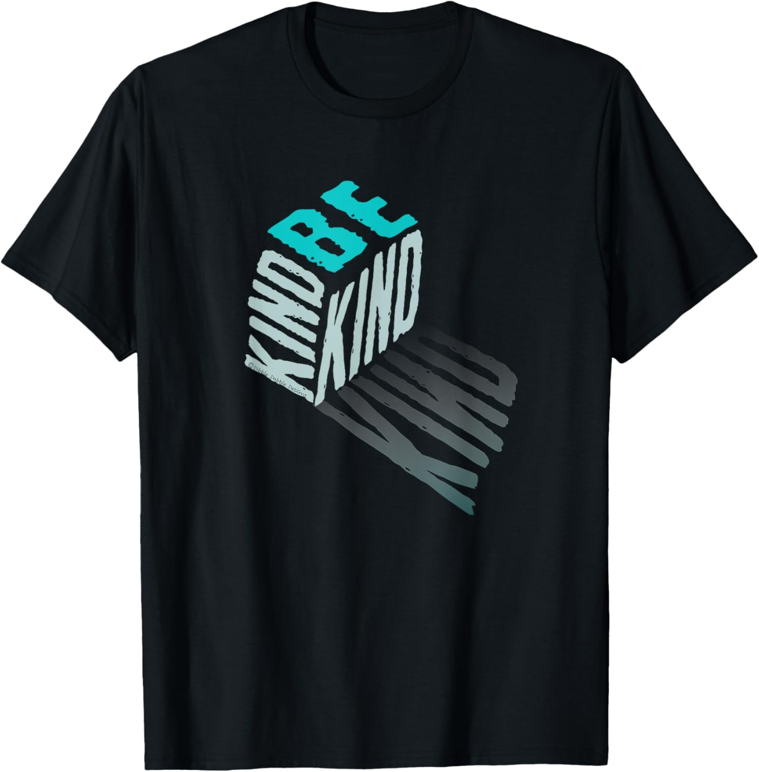 Creative Be Kind Cube and Shadow Girls Boys Men's Be Kind T-Shirt ...