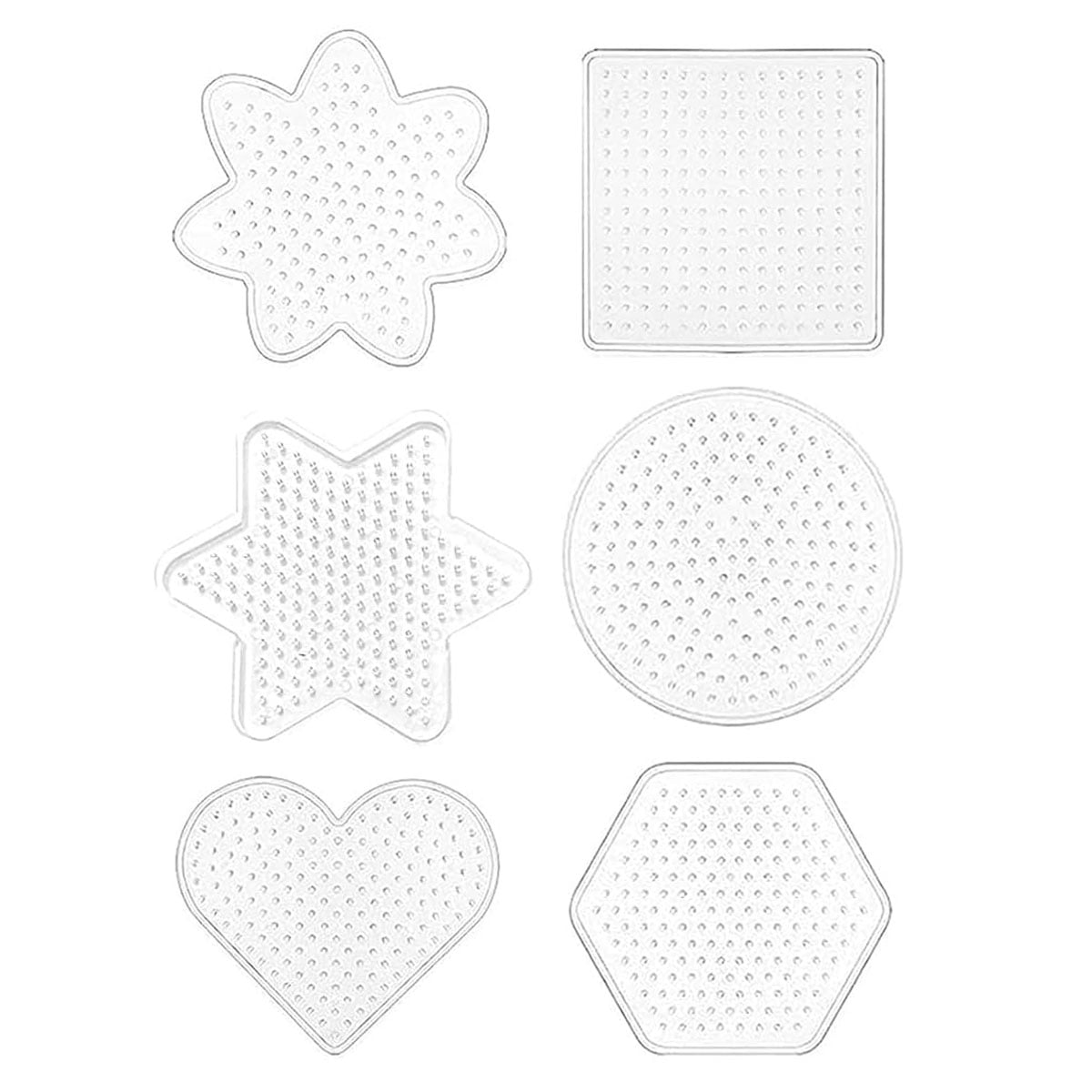 Creative Beading Solution, Interlocking Design Iron Bead Pegboards For Standard Size 5mm Beads ...