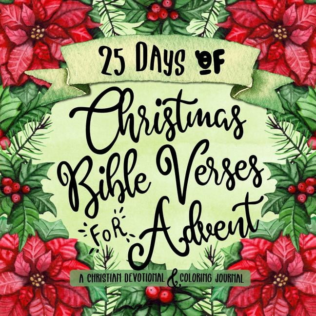 Creative Bible Study Workbook 25 Days of Christmas Bible Verses for ...