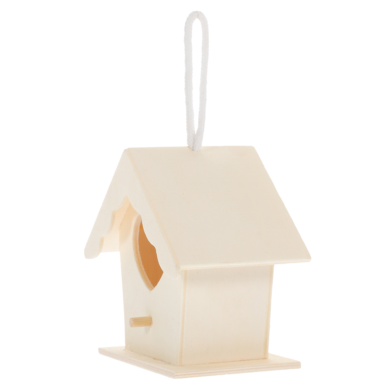 Creative Birds Nest Decor Adorable Cage Layout Wooden Crafts Birdhouse ...