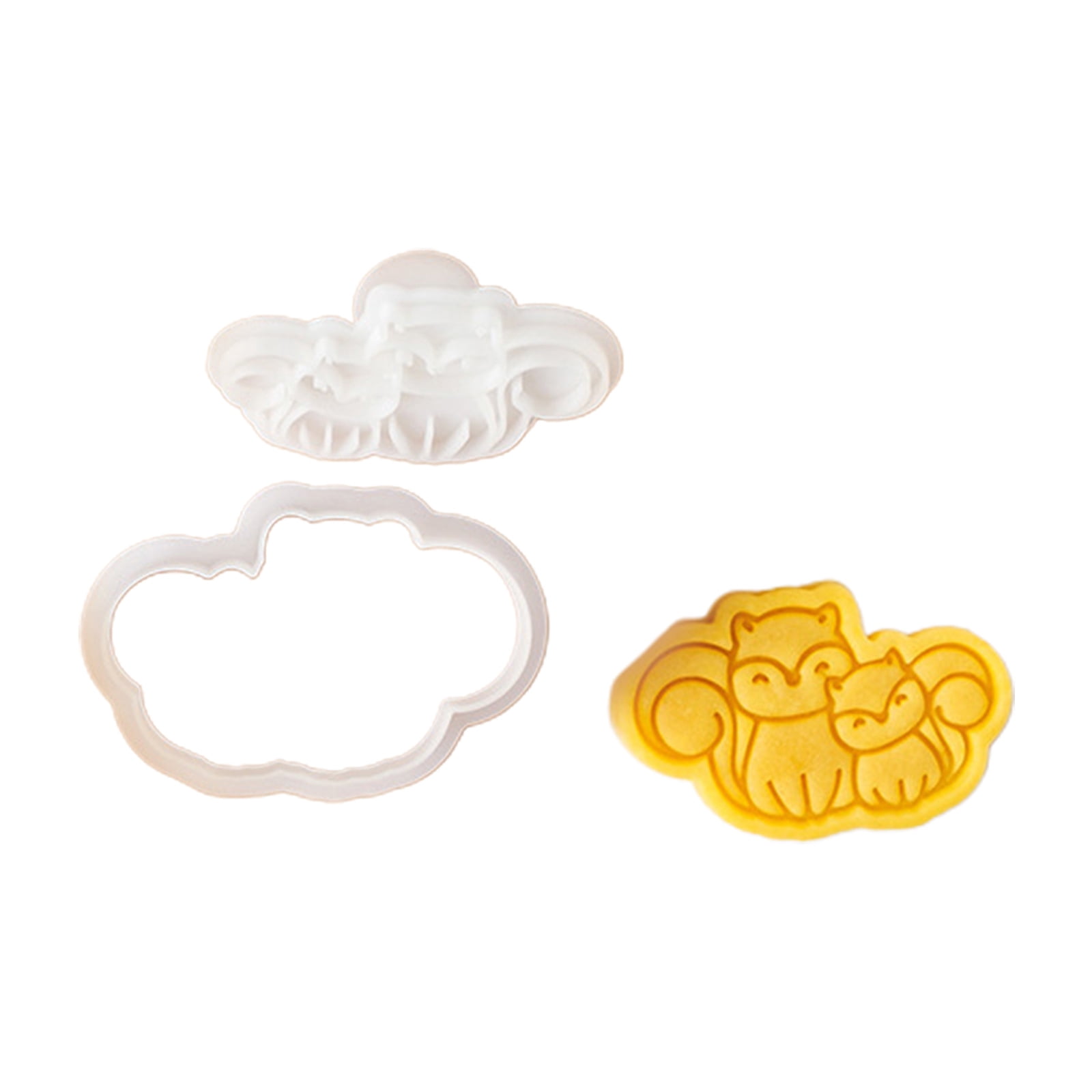 Creative Biscuit Mold Flexible Silicone Cookie Mould Baking Enthusiasts ...