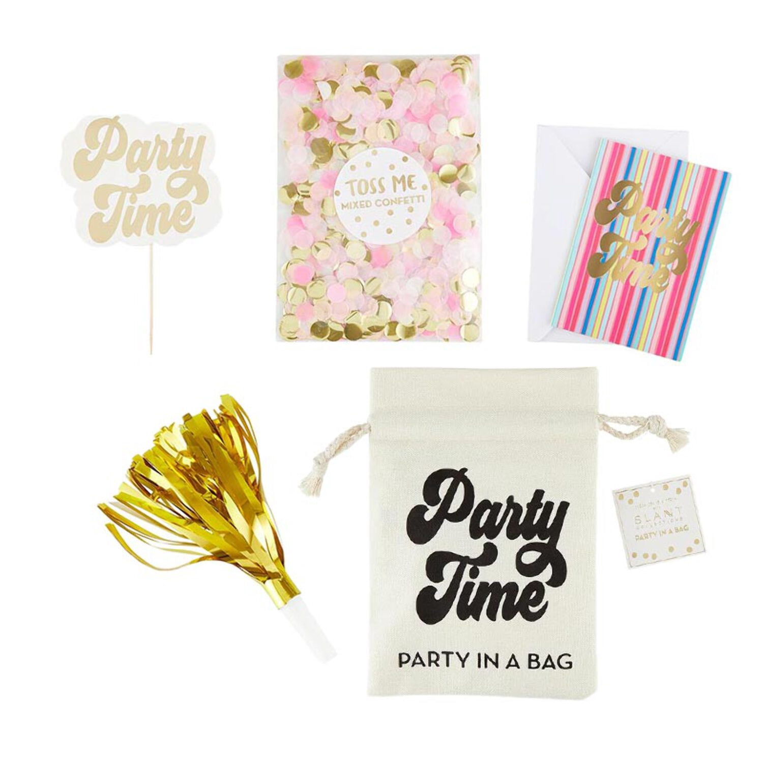 Creative Brands 10-05580-431 6 x 8 in. Birthday Party in A Bag - Party ...