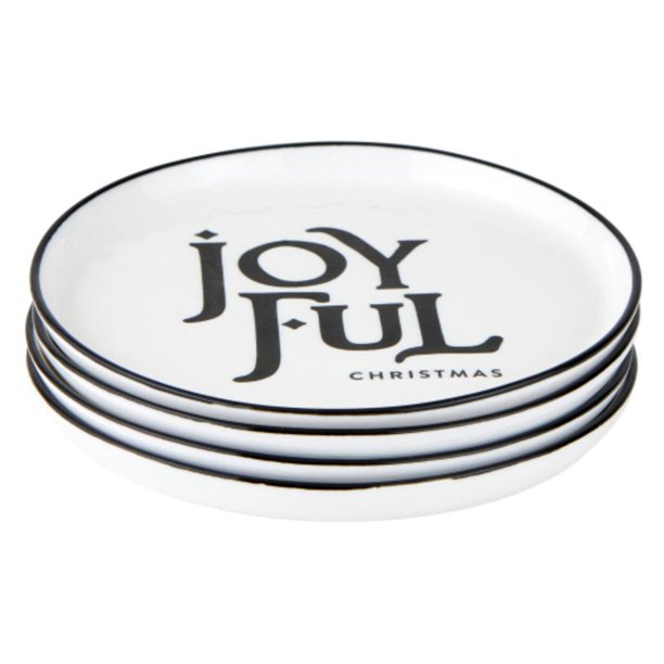 Creative Brands Joyful Appetizer Plate - Walmart Business Supplies