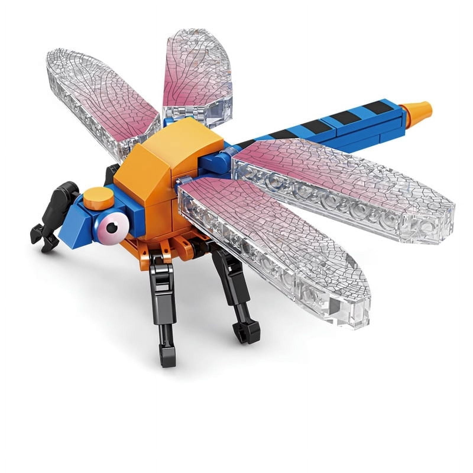 Creative Building Blocks Insect Model Bee Dragonfly Ant Mantis Children ...