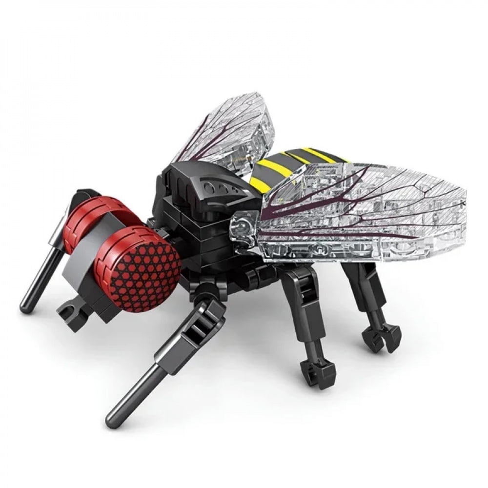 Creative Building Blocks Insect Model Bee Dragonfly Ant Mantis Children ...