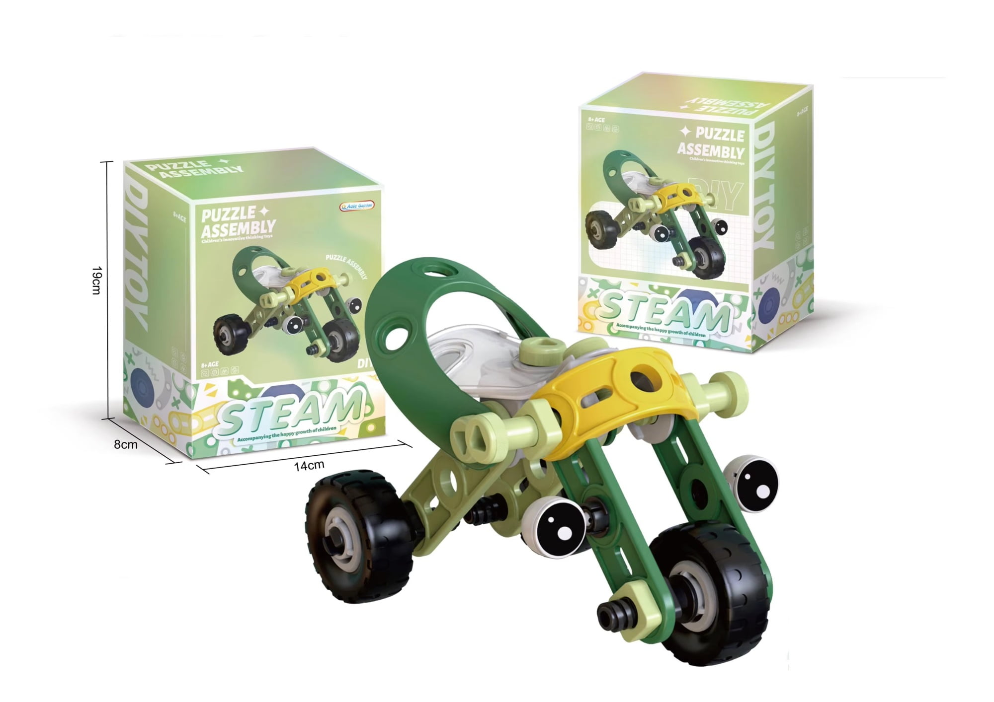 Creative Building Blocks Soft Rubber Puzzle Assembly Truck Multi-Style ...