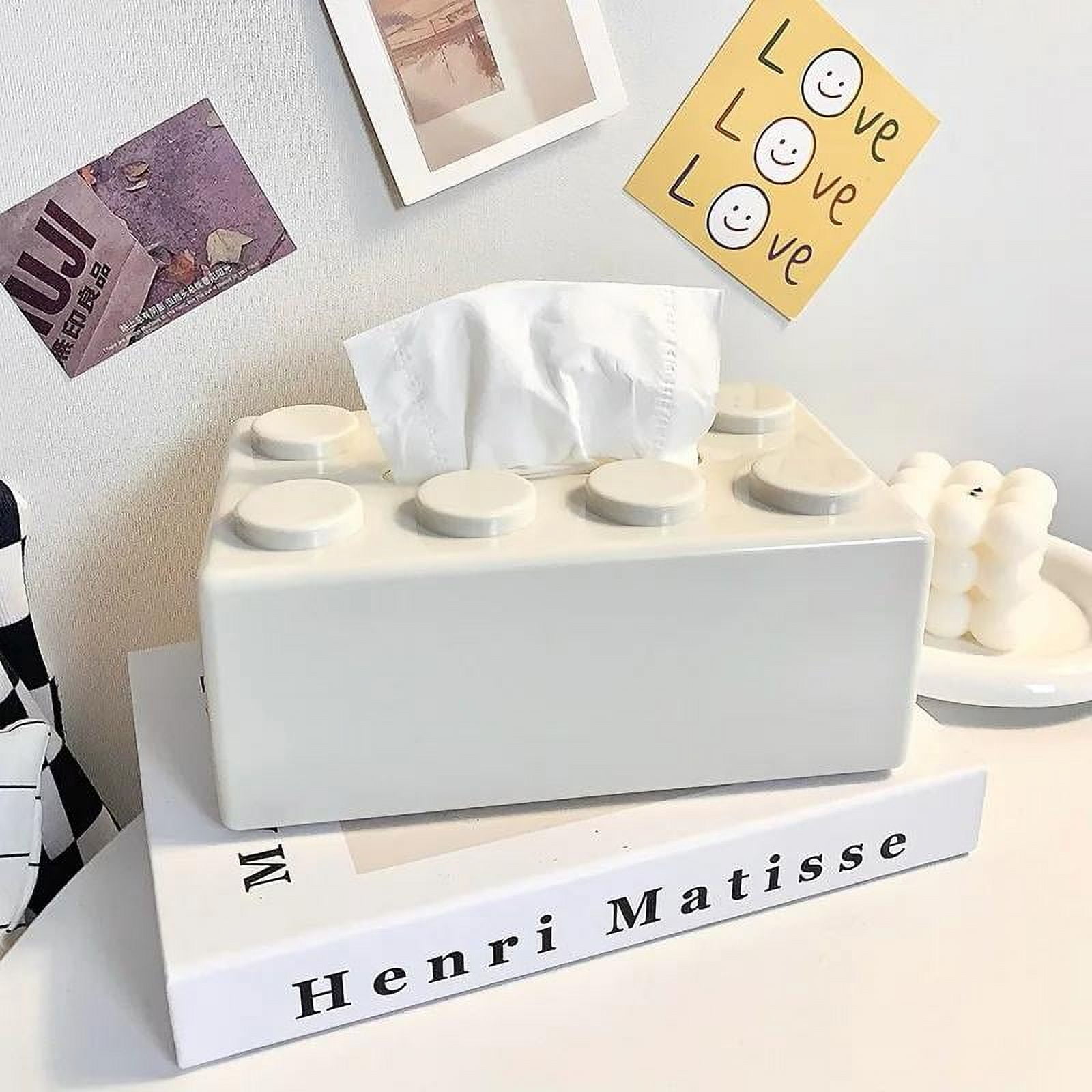 Creative Building Blocks with Spring Tissue Box Wall-mounted ...