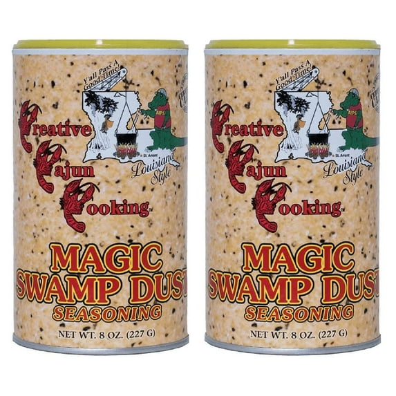 Creative Cajun Cooking Magic BCF26 Swamp Dust Seasoning, 8 Ounce ...