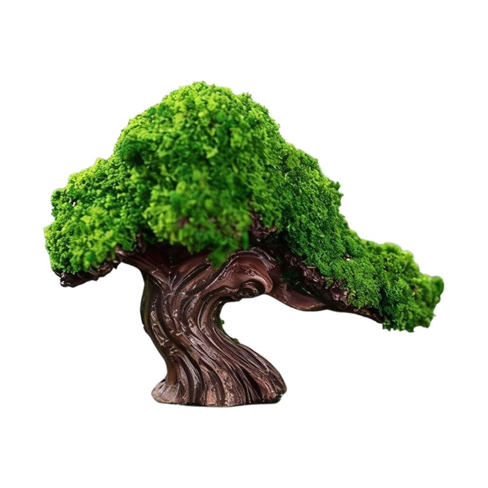 Creative Car Dashboard Bonsai Ornament Mini Green Tree Decor for ...