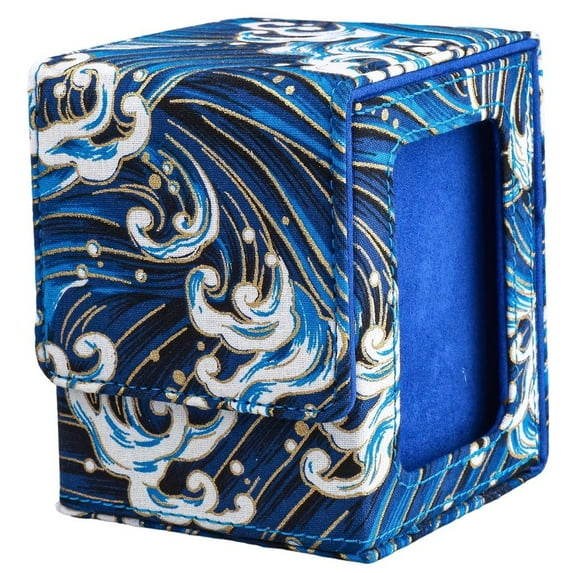 Creative Card Deck Box Holder Embroidery Card Carrying Organiser Case ...