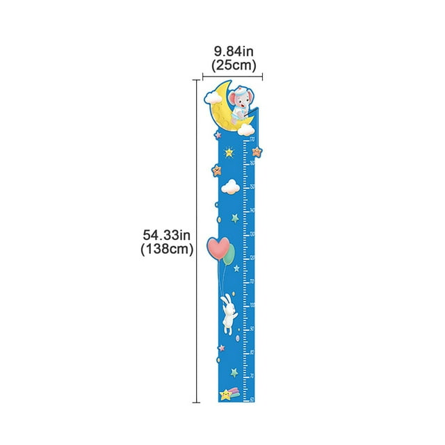 Creative Cartoon Children's Height Stickers Bedroom Children's Room ...