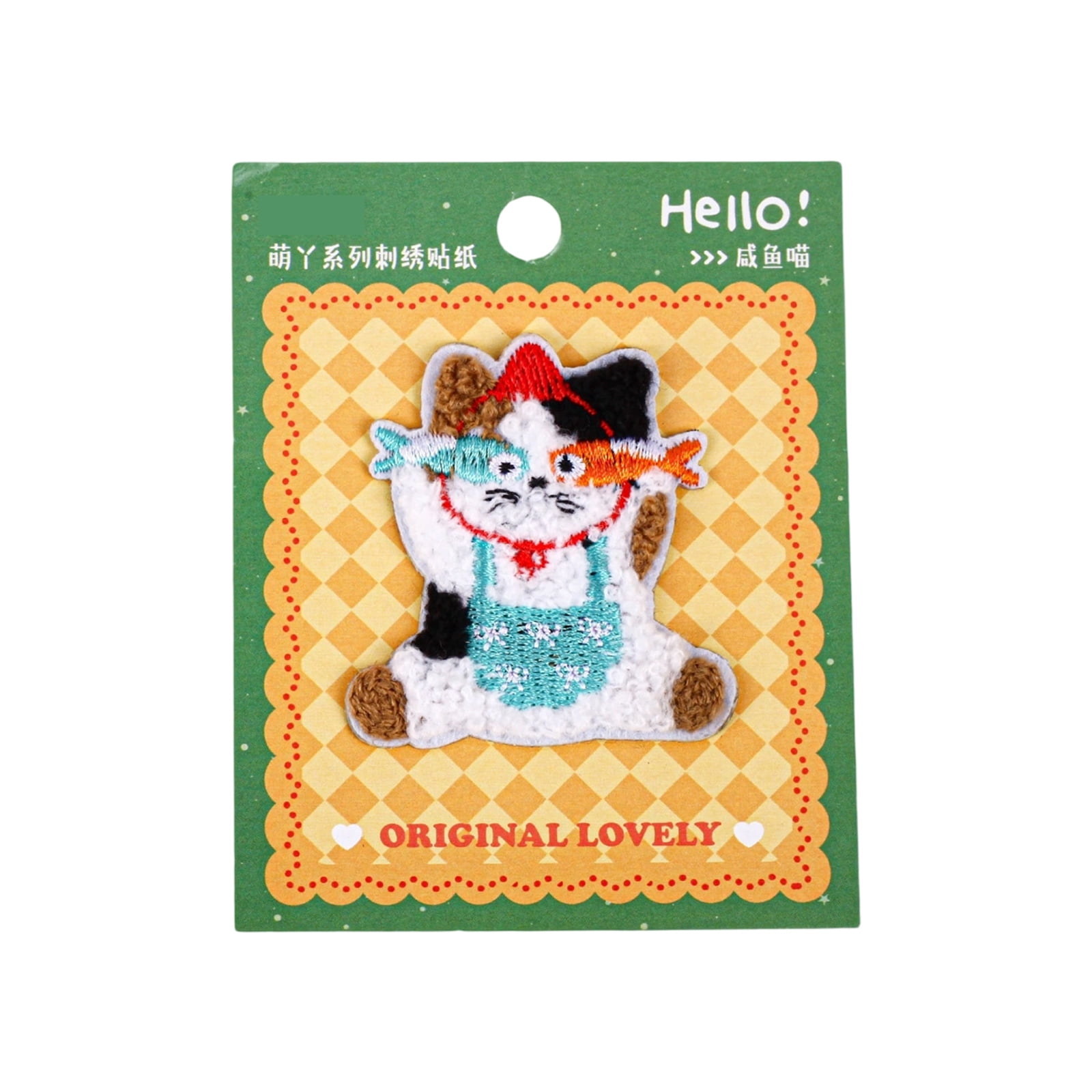 Creative Cartoon Embroidery Patches Friendly Polyester Embroidery ...