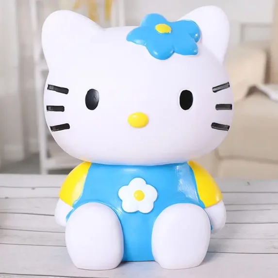 Creative Cartoon Sanrio Cute Hello Kitty Piggy Bank Fall-proof Gifts ...