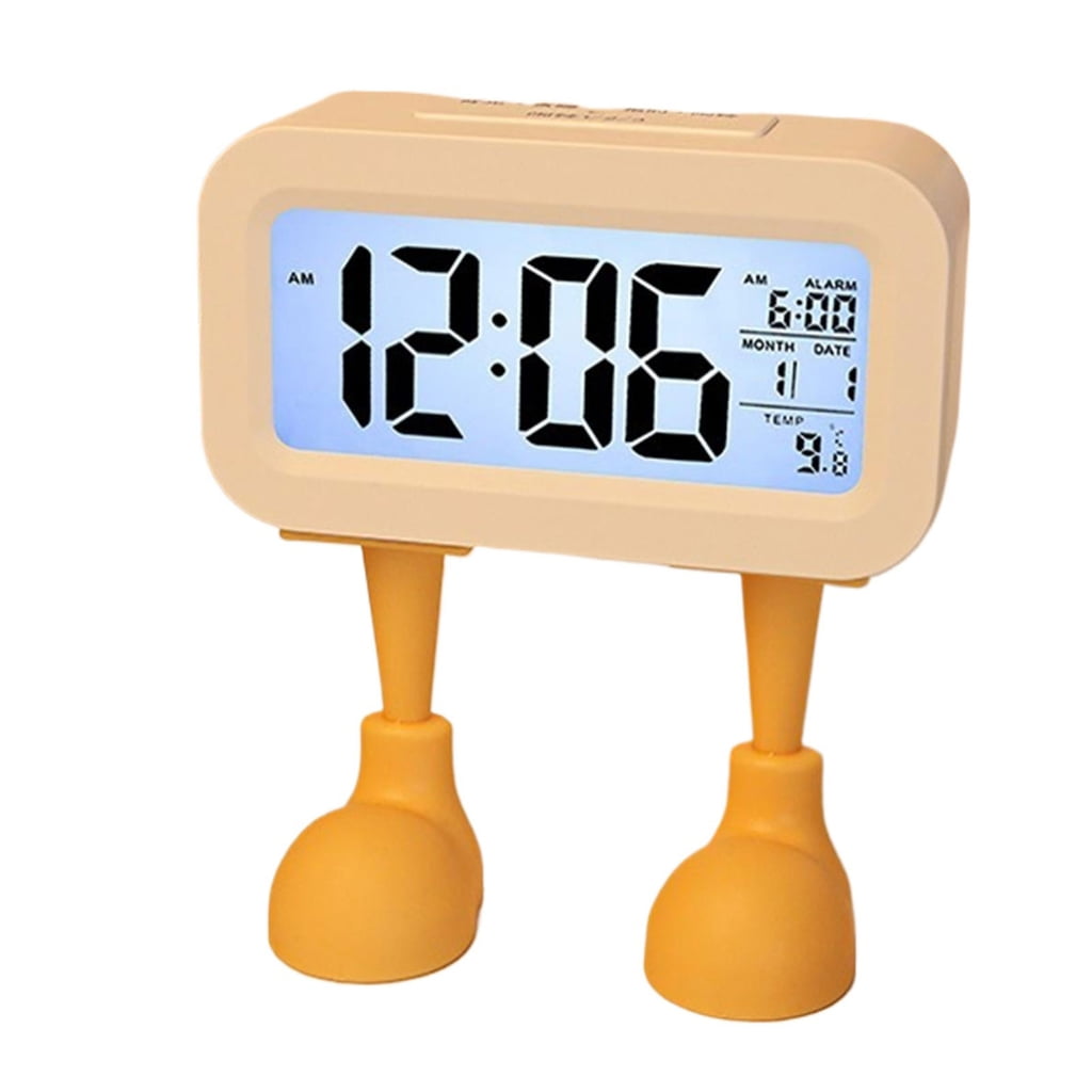 Creative Cartoon Sausage Lip Alarm Clock Fun Designs Battery Operated ...