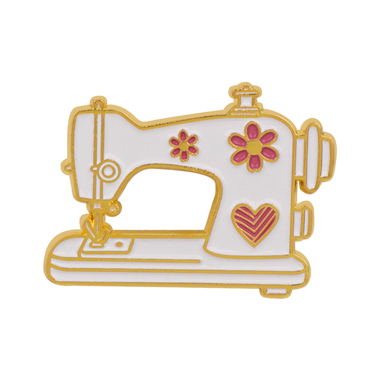 Creative Cartoon Sewing Machine Brooch Zincs Alloy Fashion Accessory ...