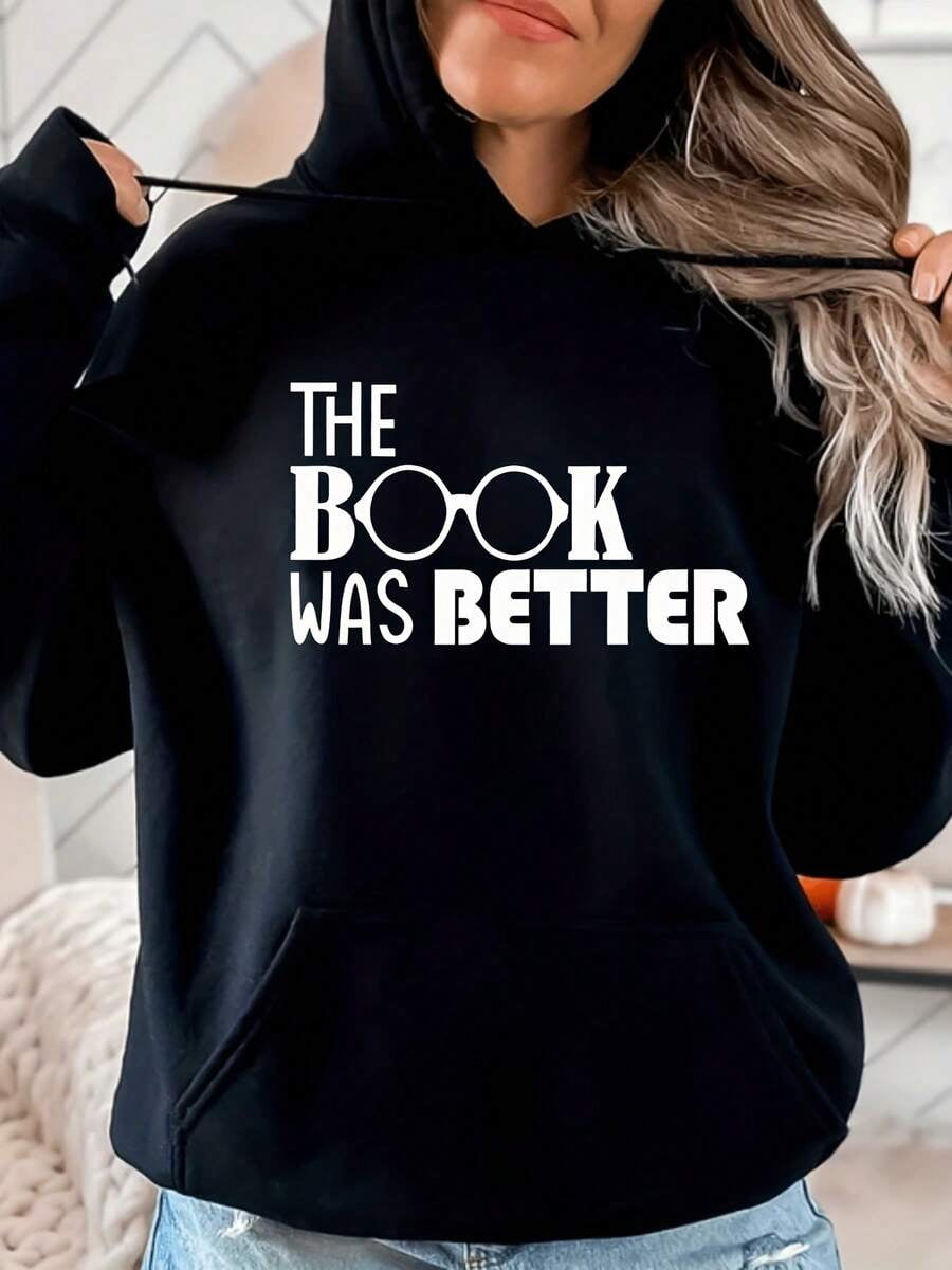 Creative And Casual Spring And Autumn Printed Hooded Sweatshirt Is ...