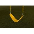 Creative Cedar Designs Ultimate Swing Seat w/Chains - Yellow - Walmart.com