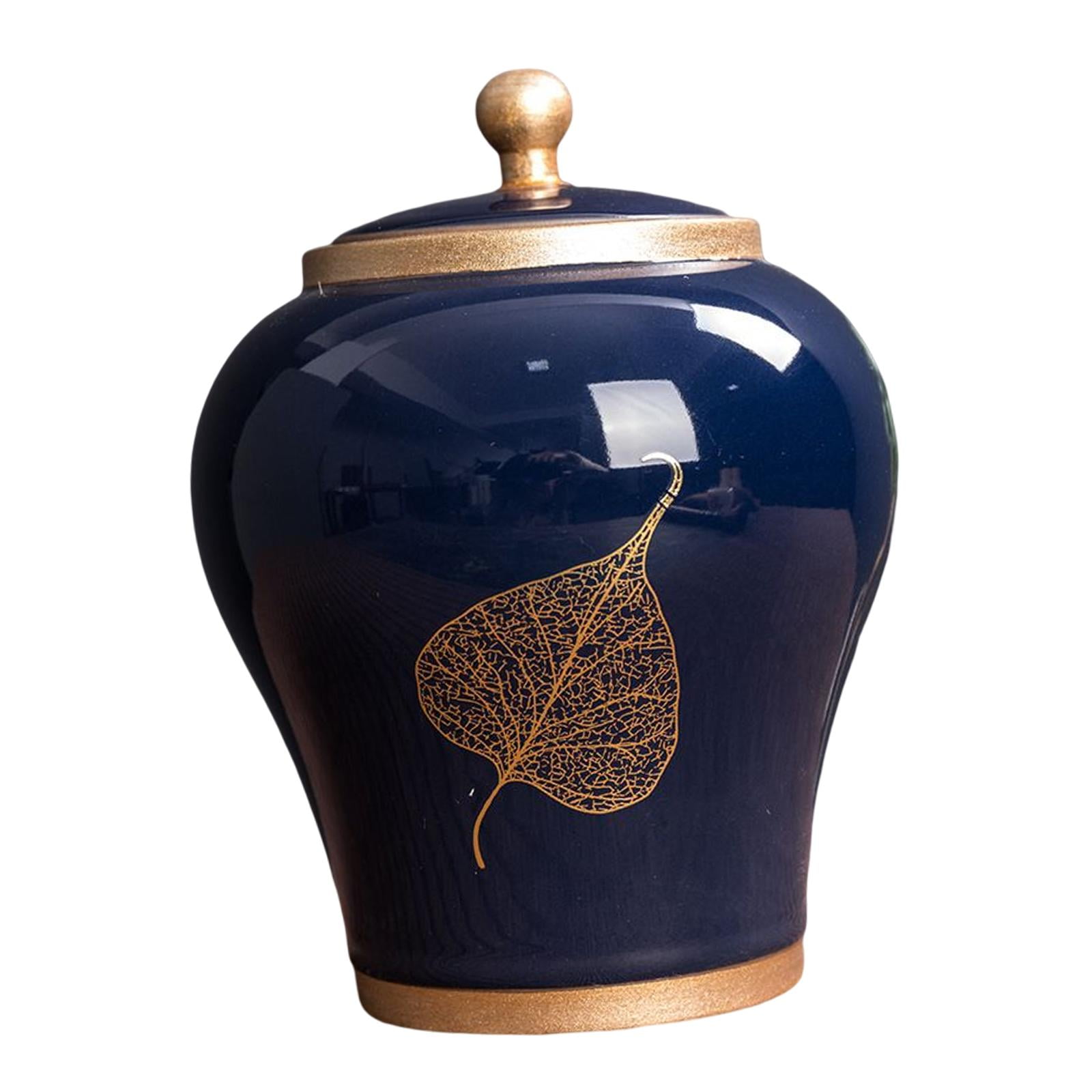 Creative Ceramic Ginger Jar Food Storage Container Traditional Tea ...