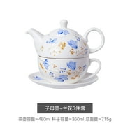 BTaT- 3 Piece Tea Set, Creamer and Sugar and Teapot Set - Walmart.com