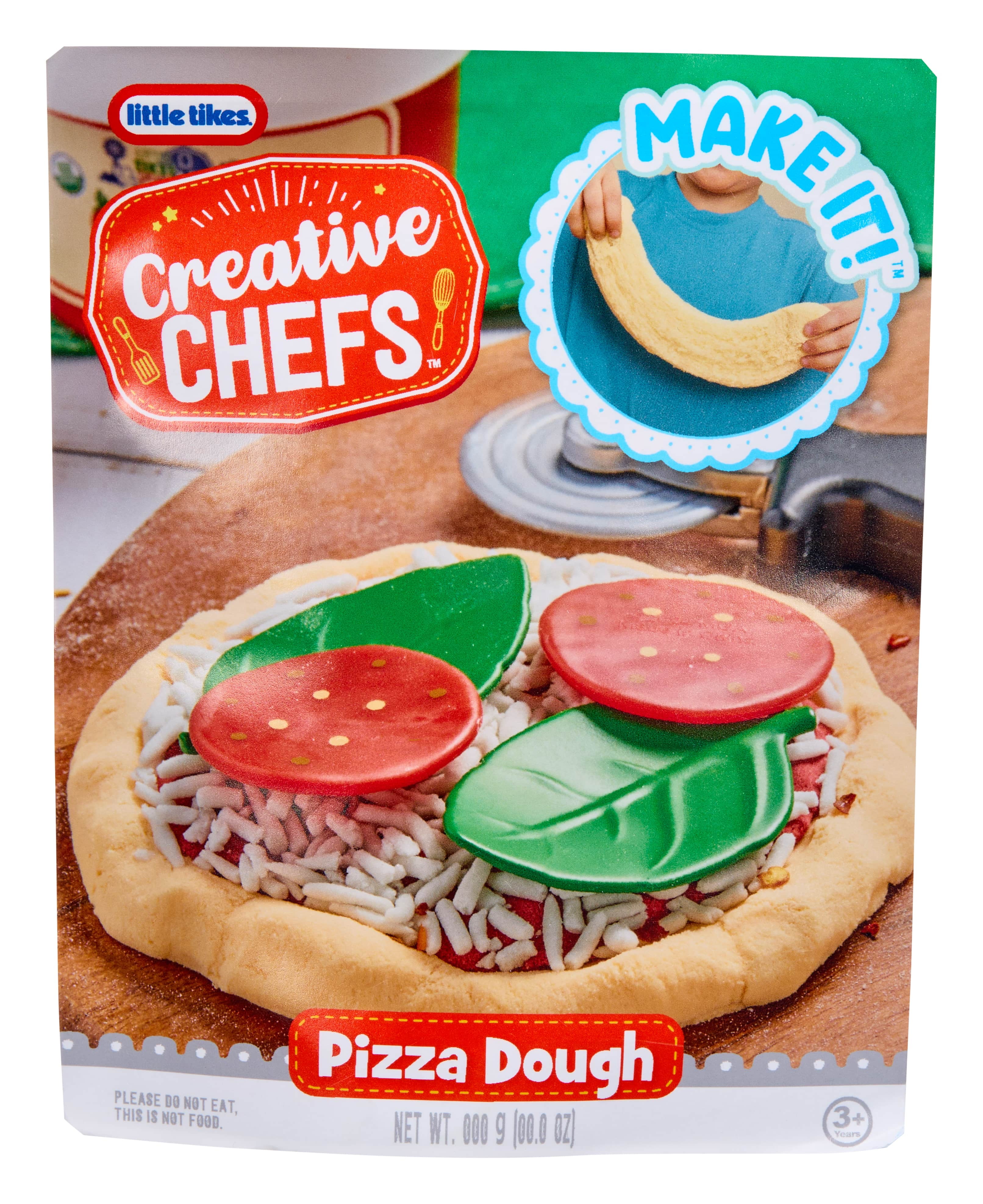 Creative Chefs Organic Pizza Dough with Make-It Mix Play Sand, Ages 3 ...