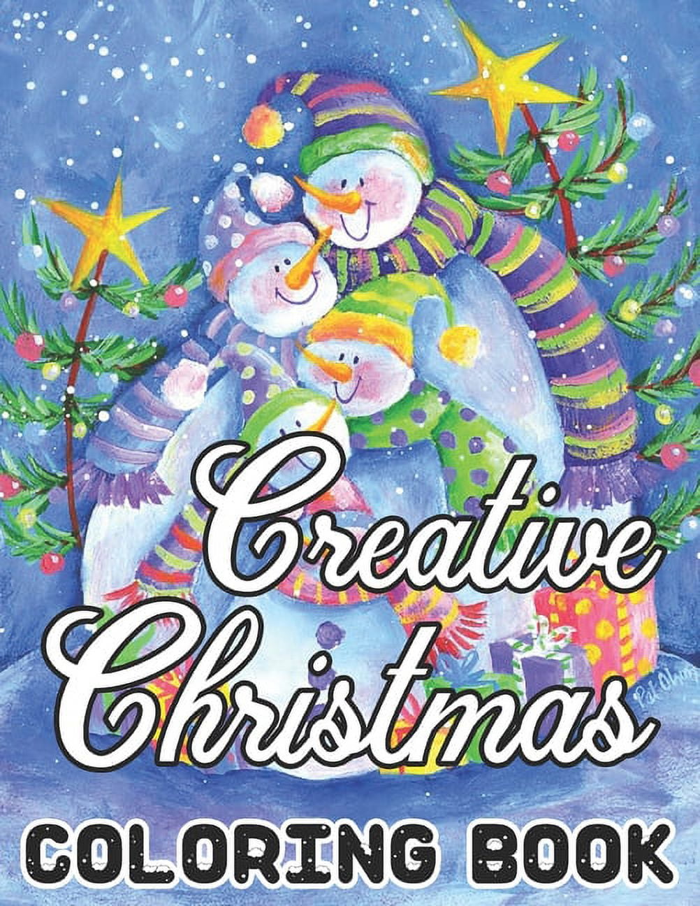 Creative Christmas Coloring Book: 50 Beautiful Christmas Images...An ...